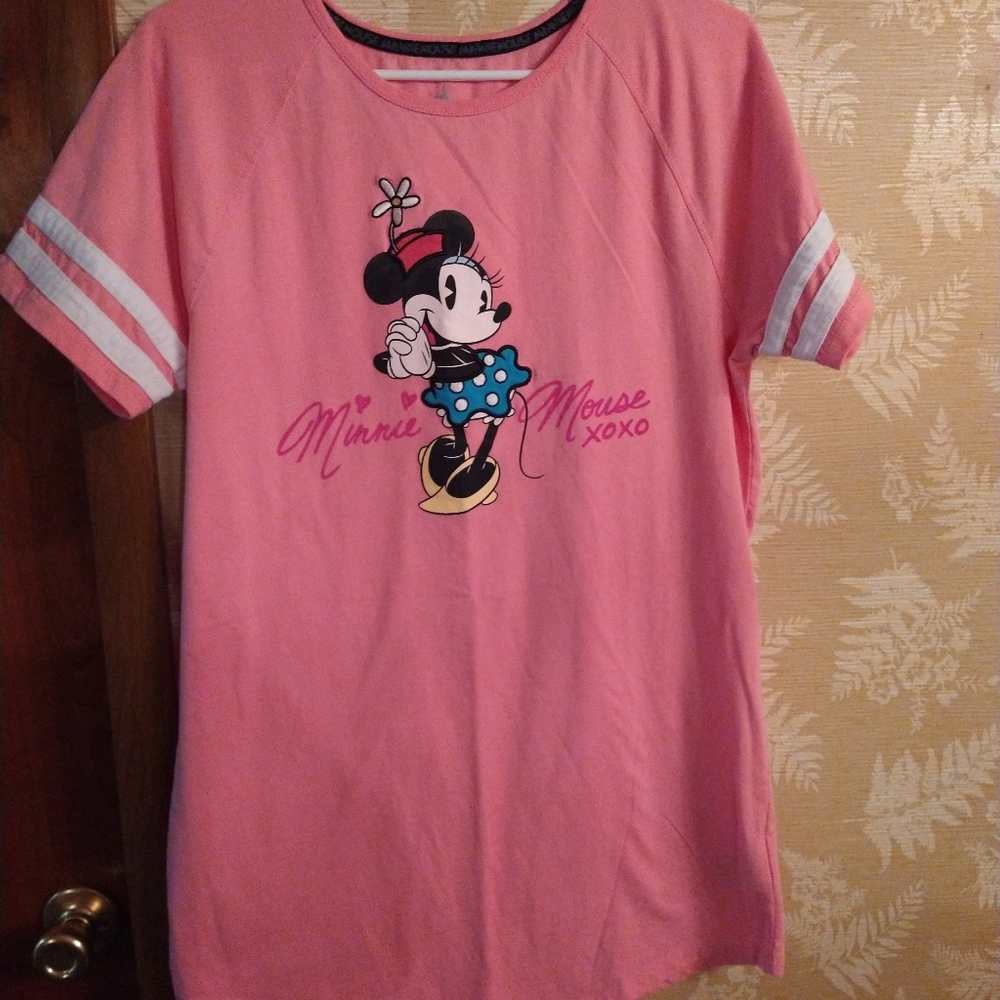 Minnie Mouse Authentic Disneyland Park Pink Shirt - Gem